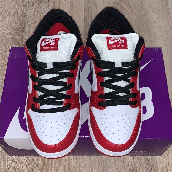 Nike | Shoes | Nike Sb Dunk Low Jpack Chicago | Poshmark